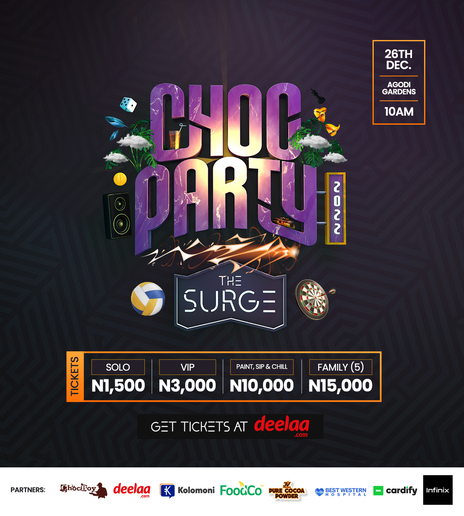 ChocParty – Party, Eat, Play, Dance